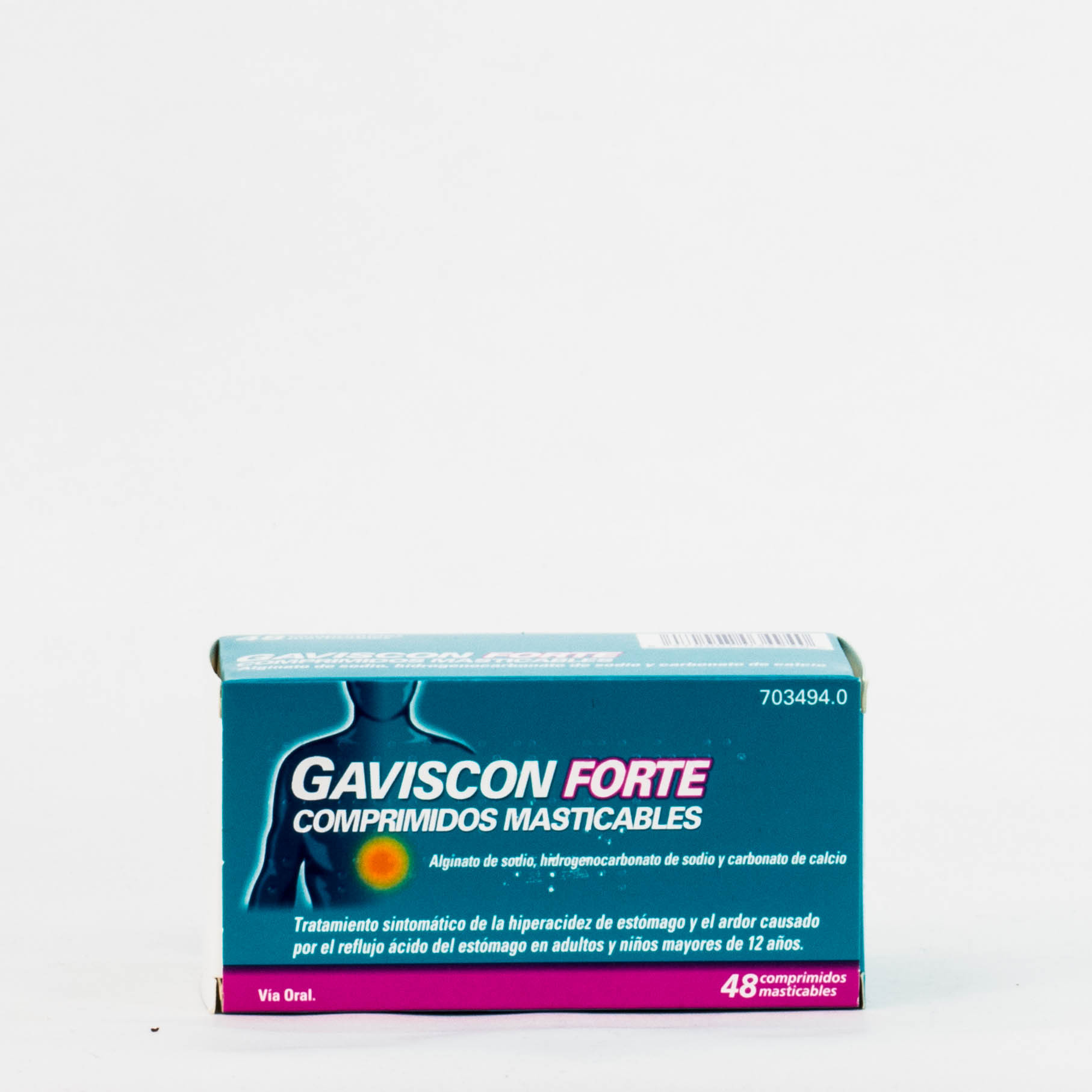 Gaviscon Forte Comp Masticables Ardor Acidez