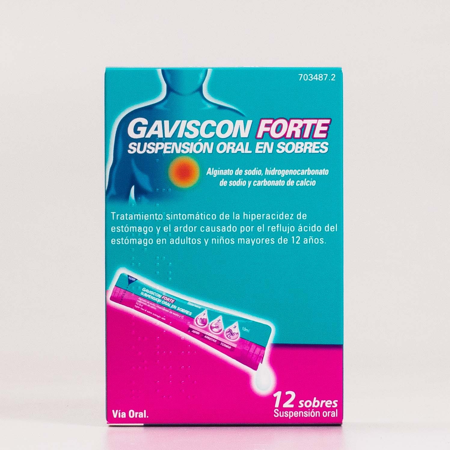 Gaviscon Forte Supension Oral 12 Sobres