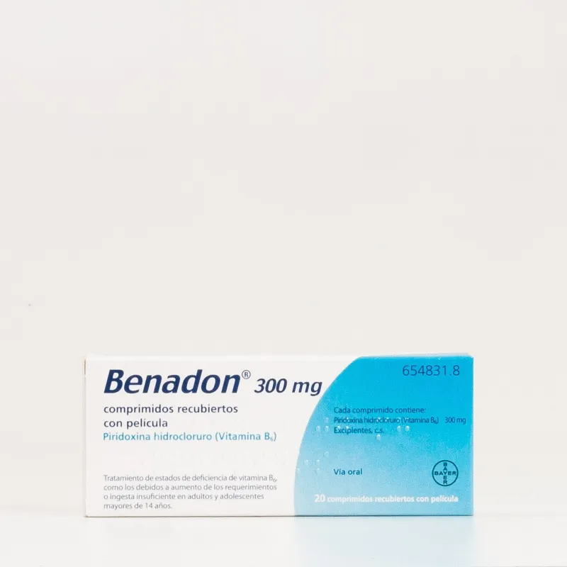 Benadon 300 mg 20 compr